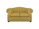 Chesterfield Sofa Yates Leder gelb | VON WILMOWSKY