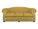 Chesterfield Sofa Yates Leder gelb | VON WILMOWSKY