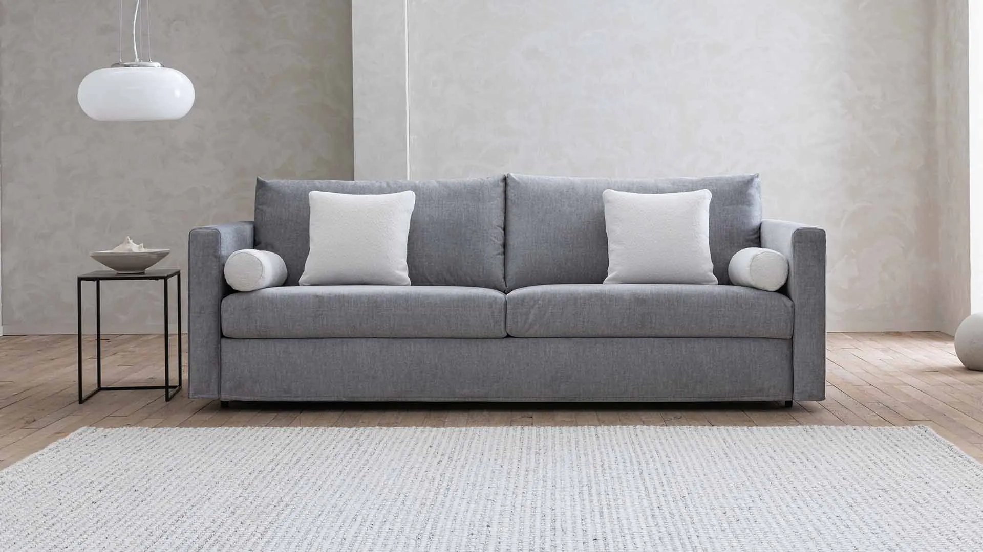 Schlafsofa Vadena Collezioni Samt grün | VON WILMOWSKY