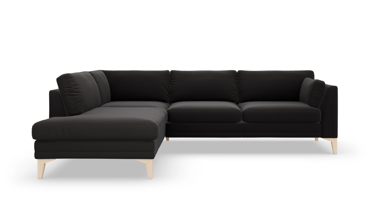 Designer Ledersofa Village Leder braun | VON WILMOWSKY